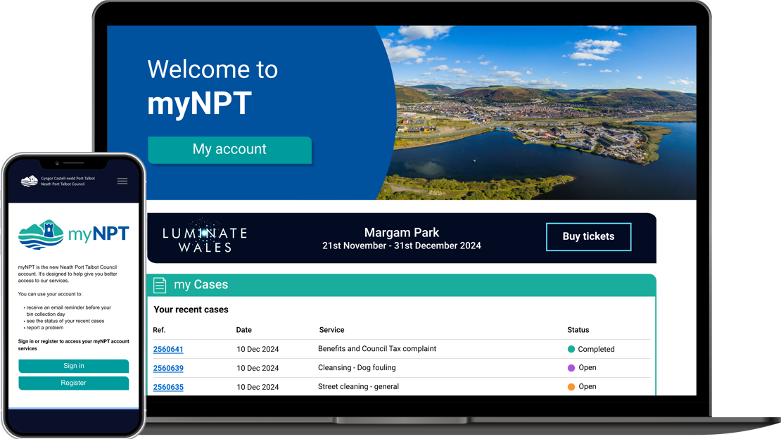 Welcome to myNPT - Neath Port Talbot Council
